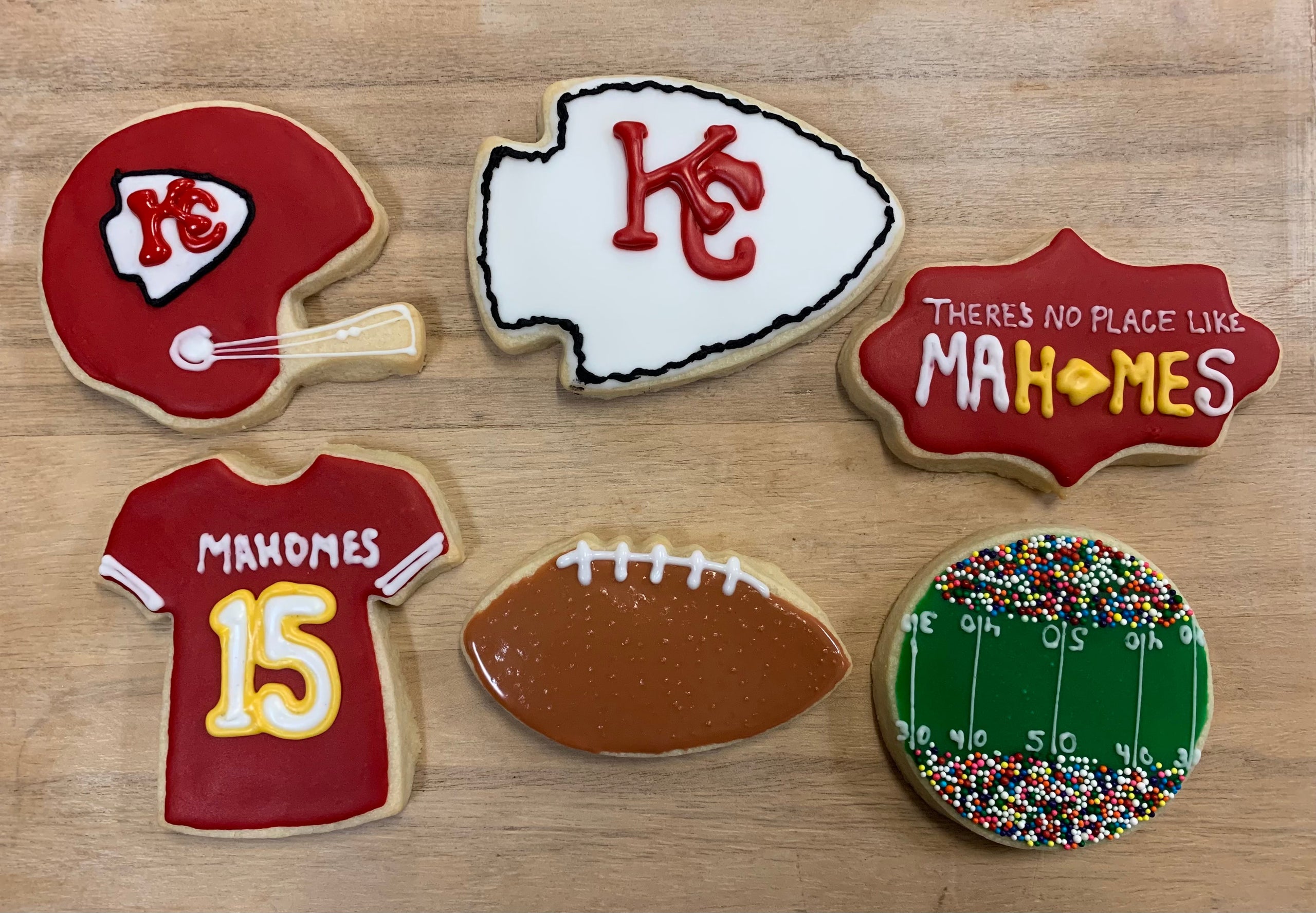 KC Chiefs Cookies | MelodysCuisine
